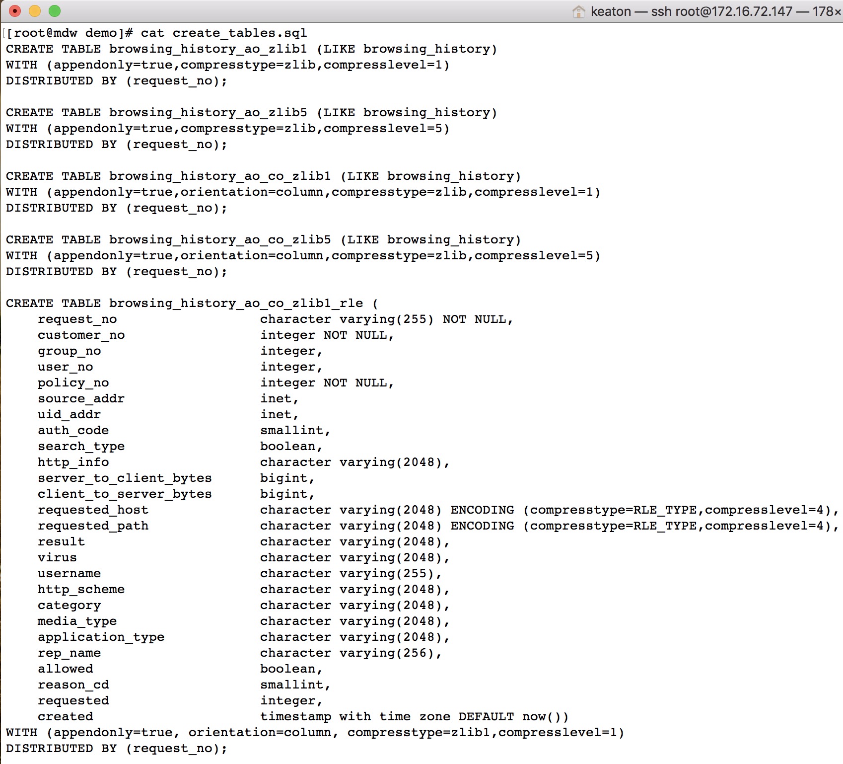 Greenplum Database Tables And Compression 3749