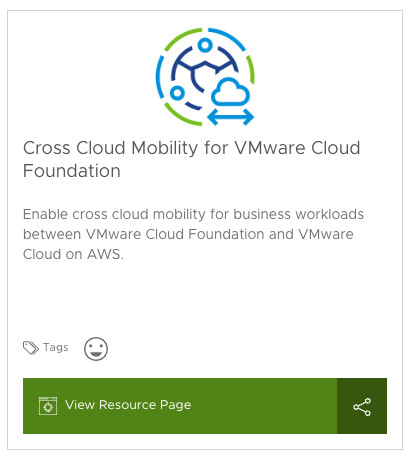Introducing Cross Cloud Mobility for VMware Cloud Foundation VMware ...