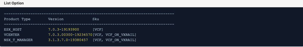 VMware Cloud Foundation 4.x - Async Patching of NSX, VC, ESXi - Online (SDDC Manager connected ...