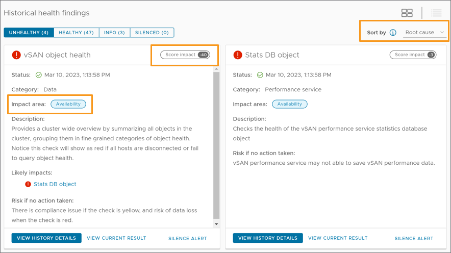 Skyline Health Scoring, Diagnostics and Remediation in vSAN 8 U1 ...