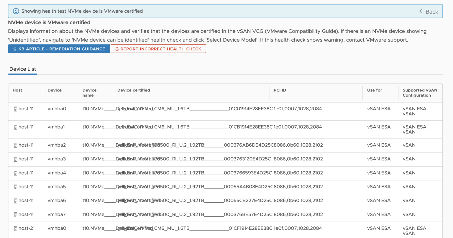 Design and Sizing for vSAN ESA clusters - VMware Cloud Foundation (VCF ...