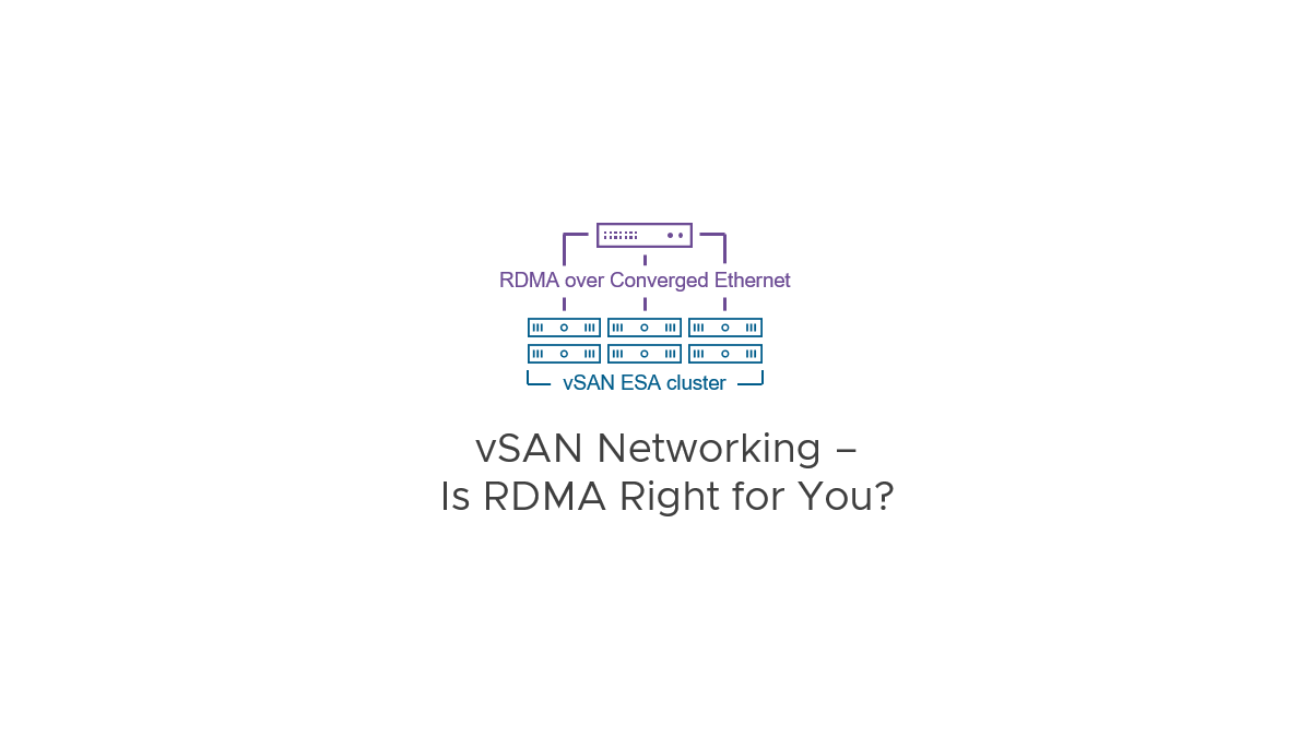 vSAN Networking - Is RDMA Right for You? - VMware Cloud Foundation (VCF ...
