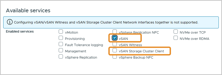 Network Traffic Separation in vSAN Storage Clusters for VMware Cloud ...