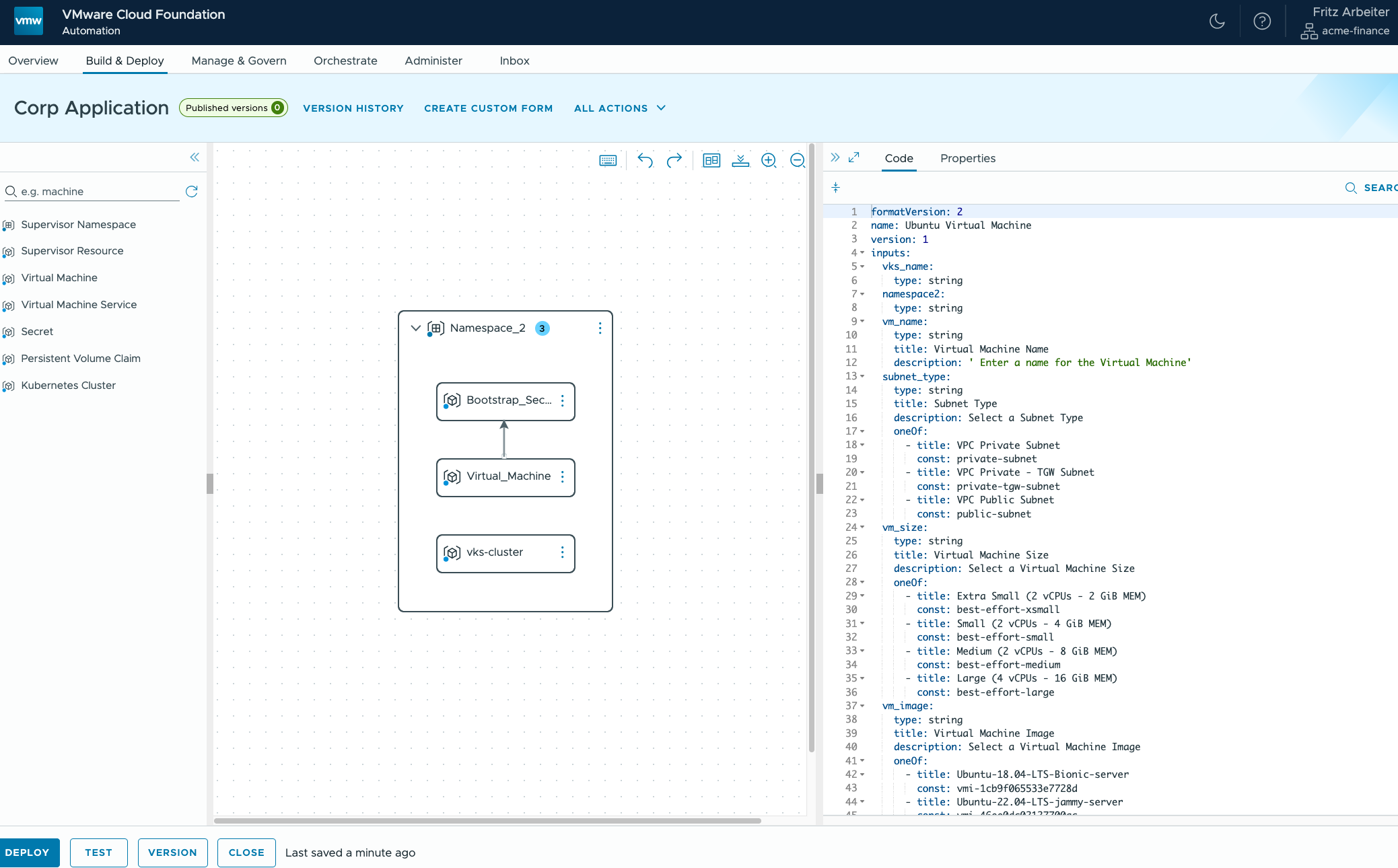 Private Cloud Redefined: Deliver a Unified Cloud Consumption Experience with VMware Cloud ...