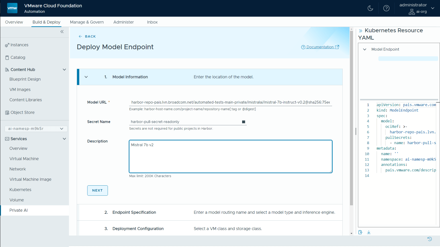 Use Cases for VMware Private AI Foundation with NVIDIA in VMware Cloud Foundation 9.0 - VMware ...