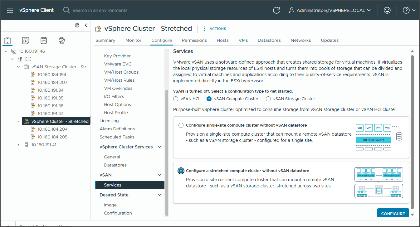 Stretched Topologies using vSAN Storage Clusters in VMware Cloud ...