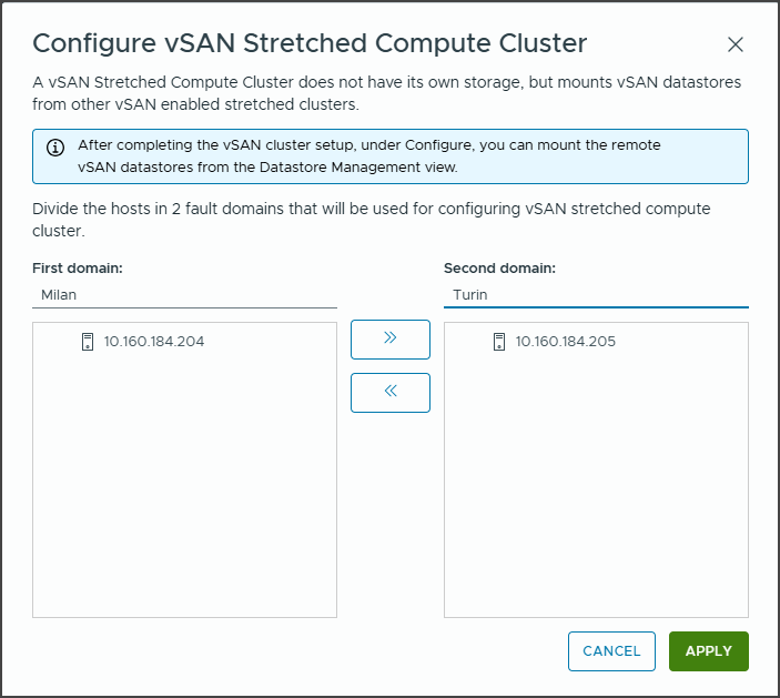 Stretched Topologies using vSAN Storage Clusters in VMware Cloud ...