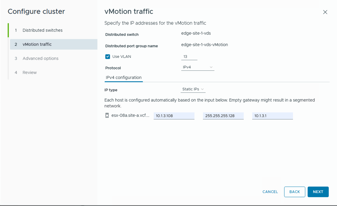 VCF Edge 9.0: Single Host Edge Site Deployment - VMware Cloud ...