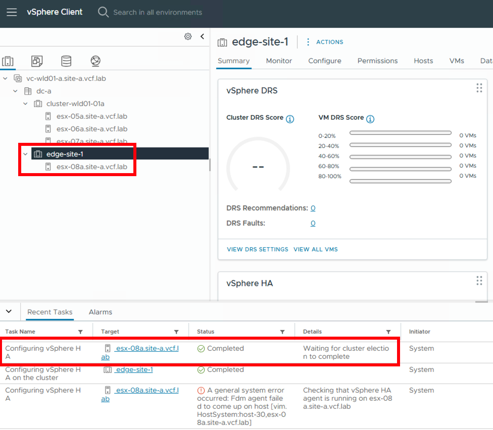 VCF Edge 9.0: Single Host Edge Site Deployment - VMware Cloud ...