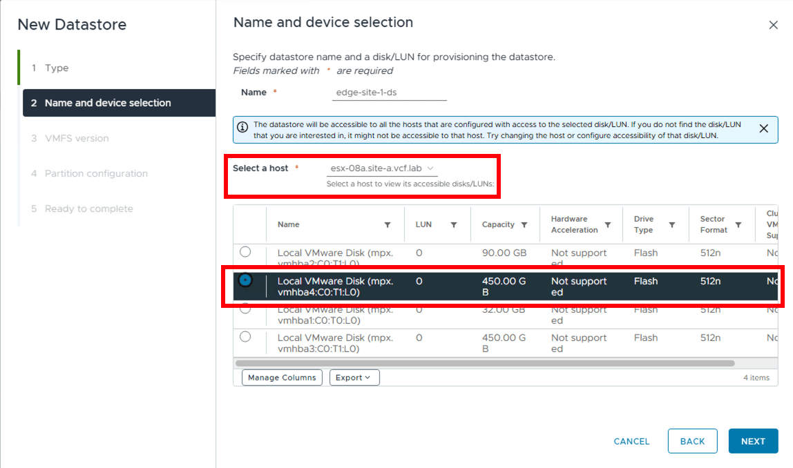 VCF Edge 9.0: Single Host Edge Site Deployment - VMware Cloud ...