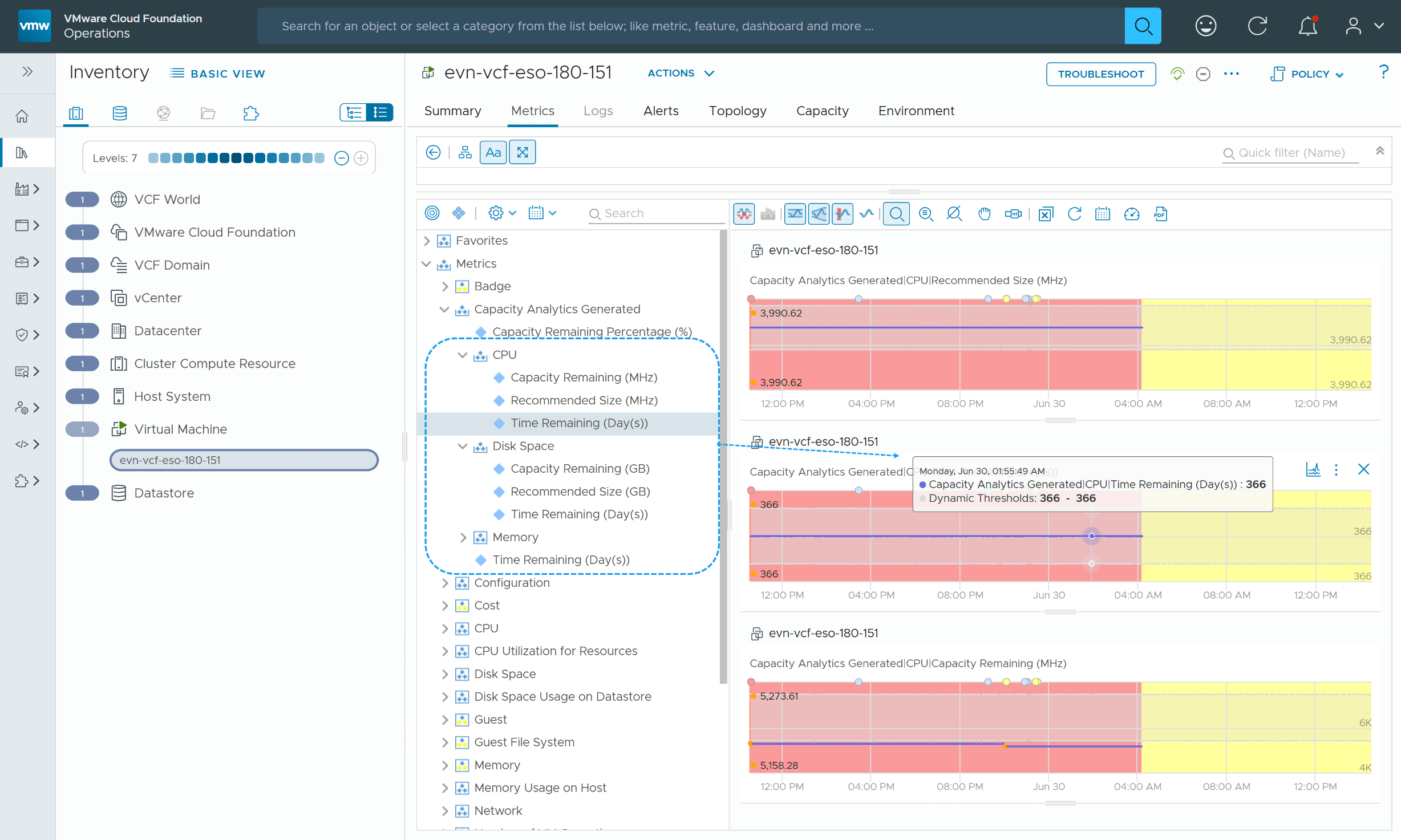 What’s New in Capacity Management for VMware Cloud Foundation 9.0 ...