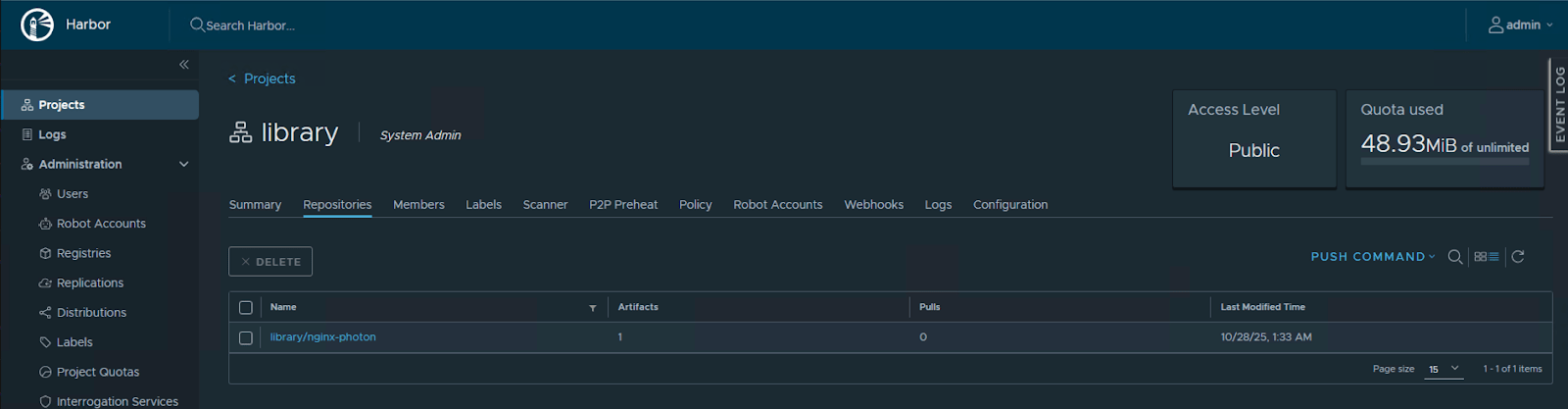 Harbor: Enterprise Container Registry for a Modern Private Cloud