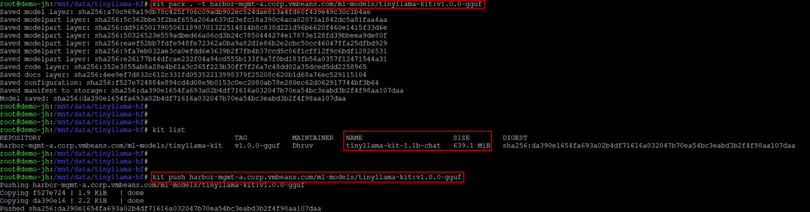 Using Harbor as an AI Model Registry - VMware Cloud Foundation (VCF) Blog