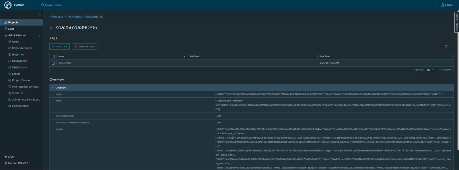 Using Harbor as an AI Model Registry - VMware Cloud Foundation (VCF) Blog
