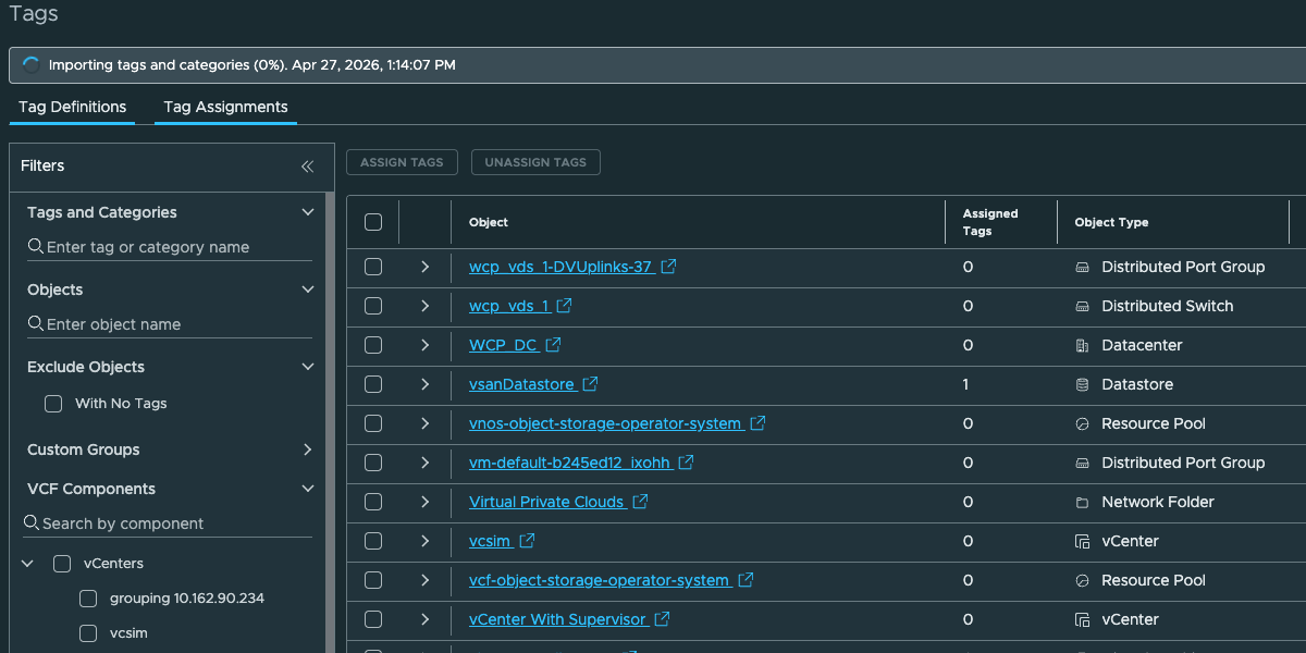VCF 9.1 Tag Management: Elevating Operational Governance - VMware Cloud ...