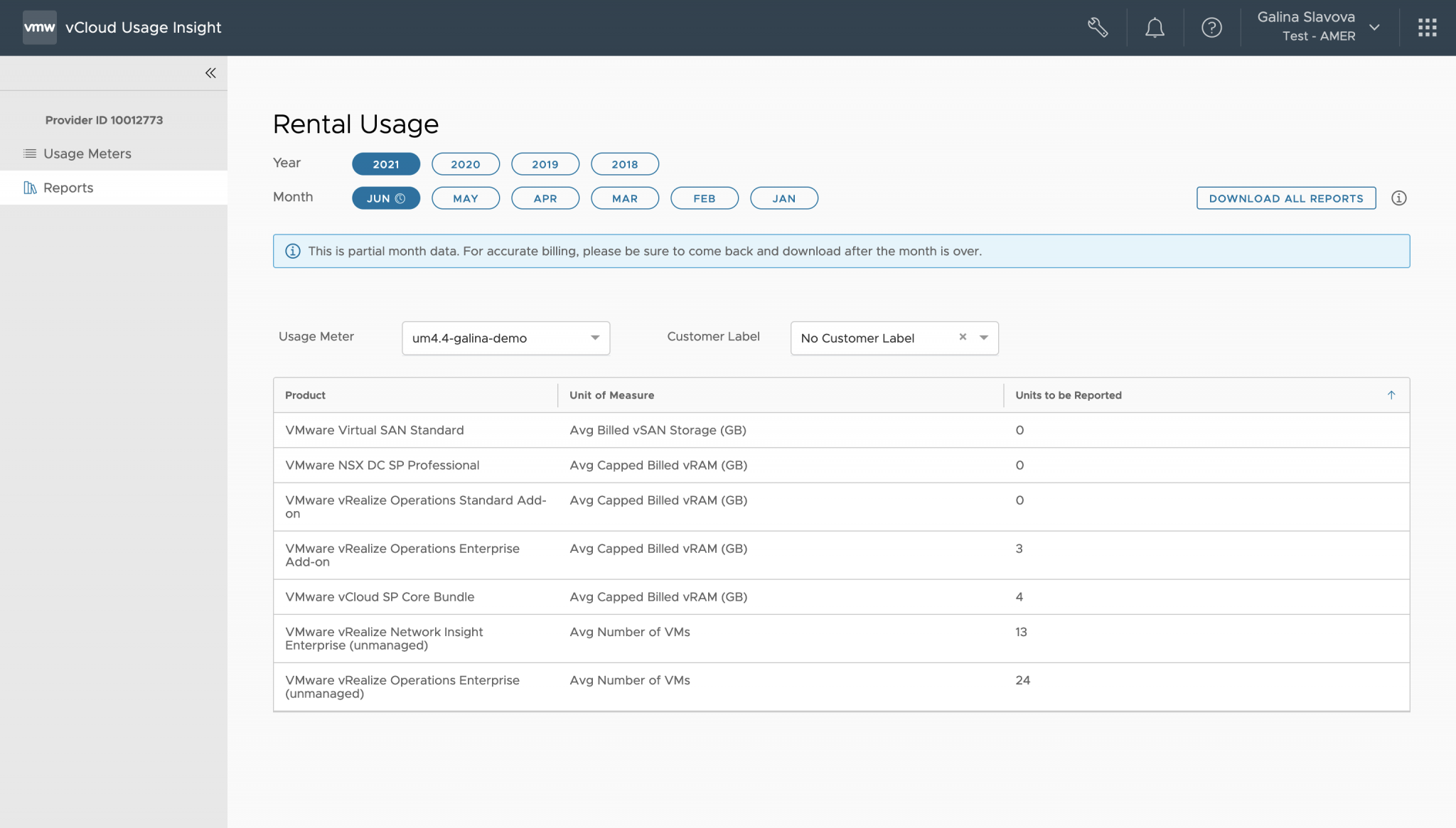 Customer Monthly Reports - VMware Cloud Provider Blog