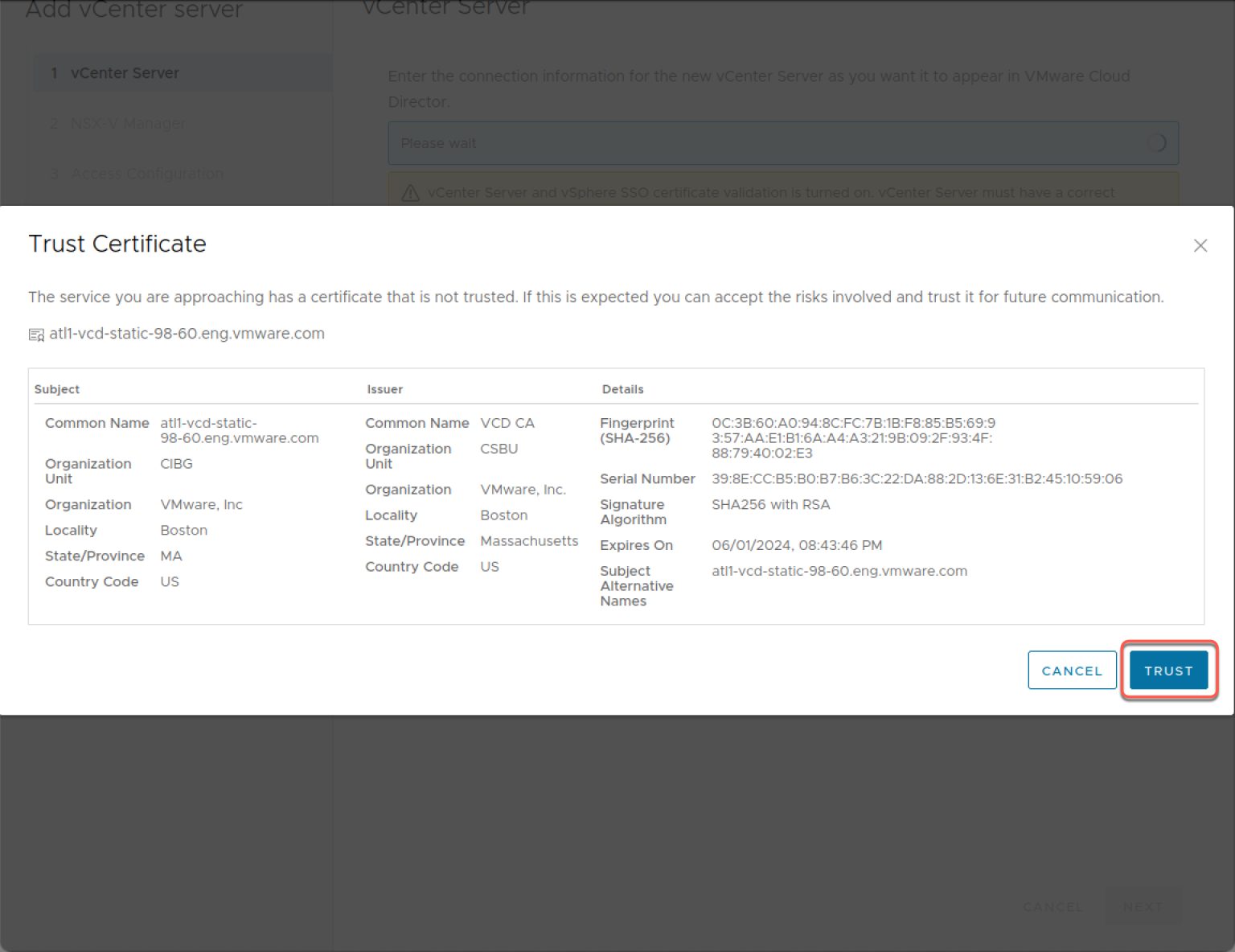 VMCA Certificate Handling with VMware Cloud Director 10.4 - VMware ...