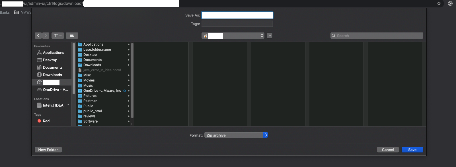 Export system logs (vCenter/host/vm) from vsphere-UI - VMware {code}