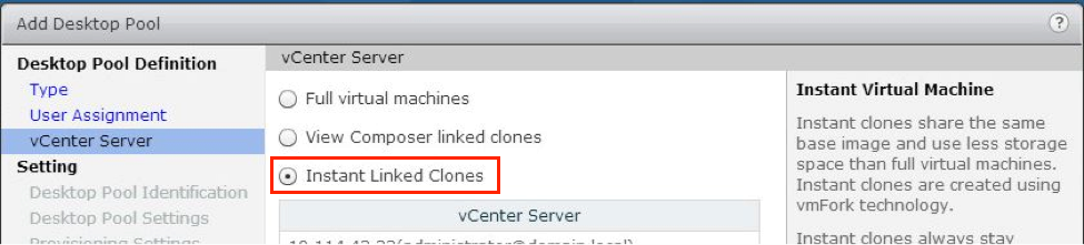 VMware Instant Clone Technology for Just-In-Time Desktop Delivery in Horizon 7 Enterprise ...