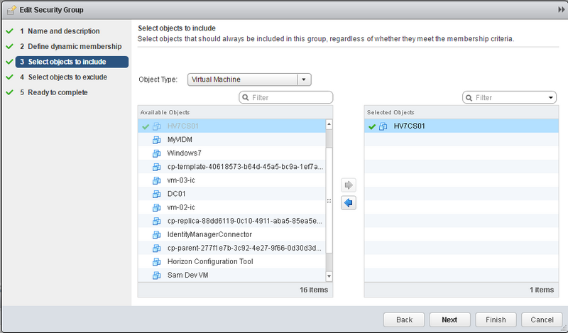 VMware Horizon Service Installer for NSX – Building Up a Secured ...