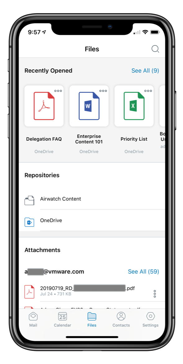 What’s New with the Workspace ONE Secure Productivity Apps