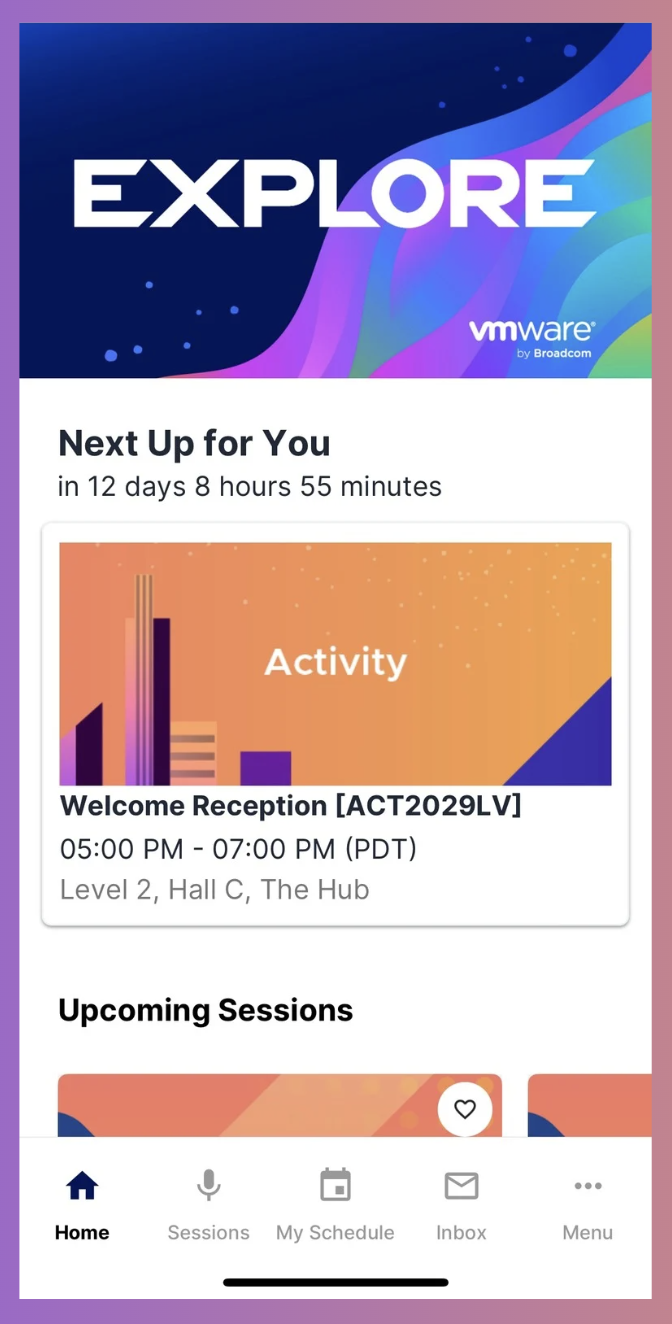 Navigate VMware Explore Like a Pro: Inside the 2025 Mobile App