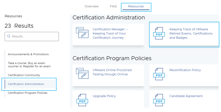 Certresources Vmware Learning