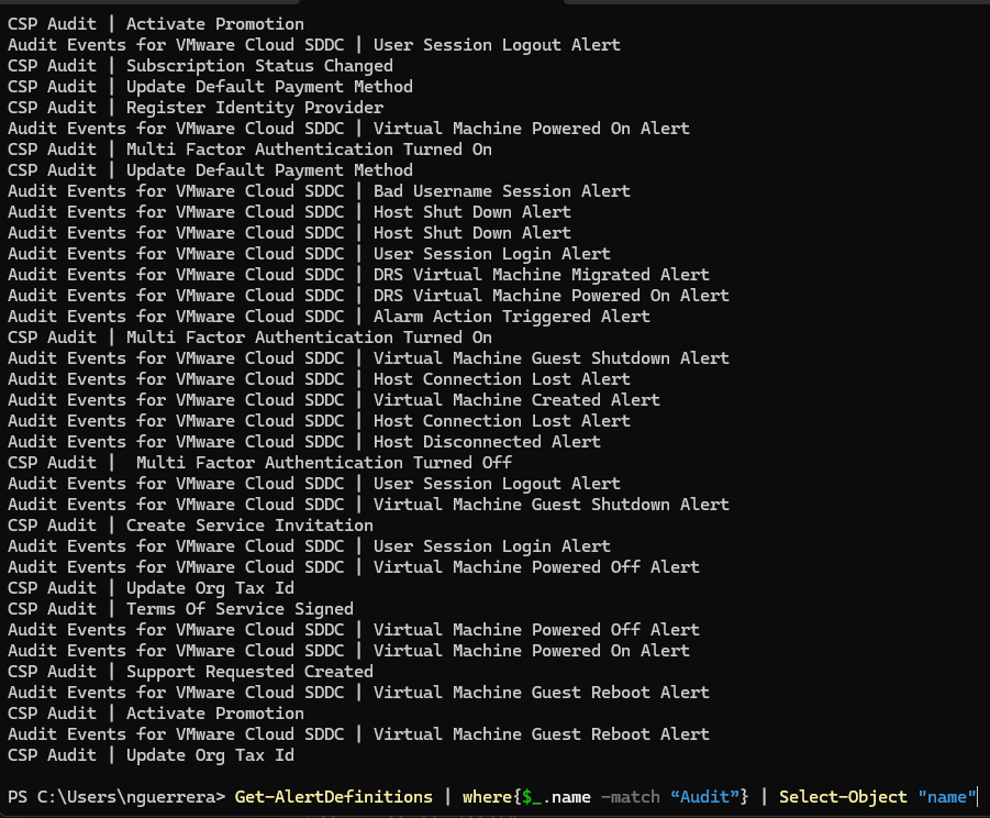 VMware Aria Operations for Logs and PowervRLICloud Powershell Scripts ...