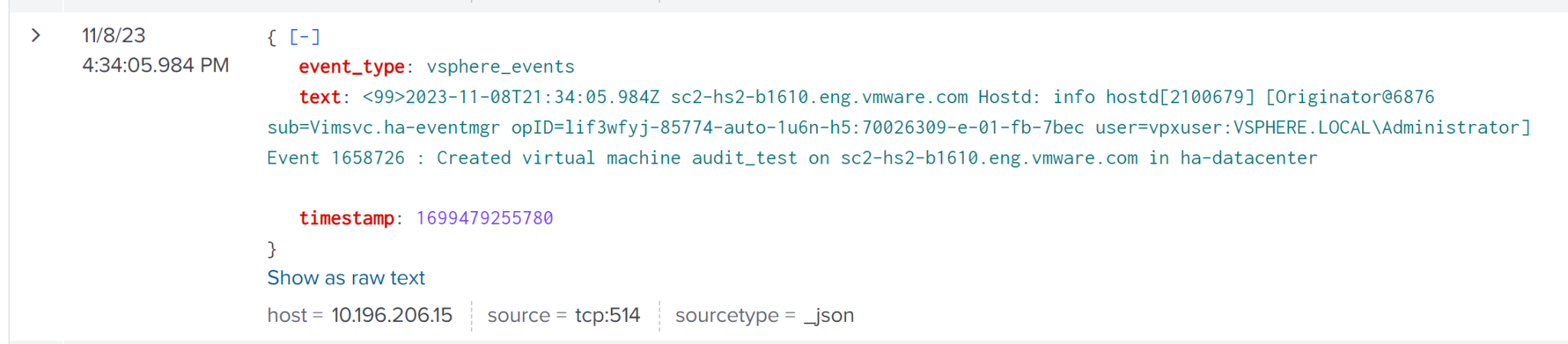 Forwarding Vsphere Auditing And Authentication Events From Vmware Aria