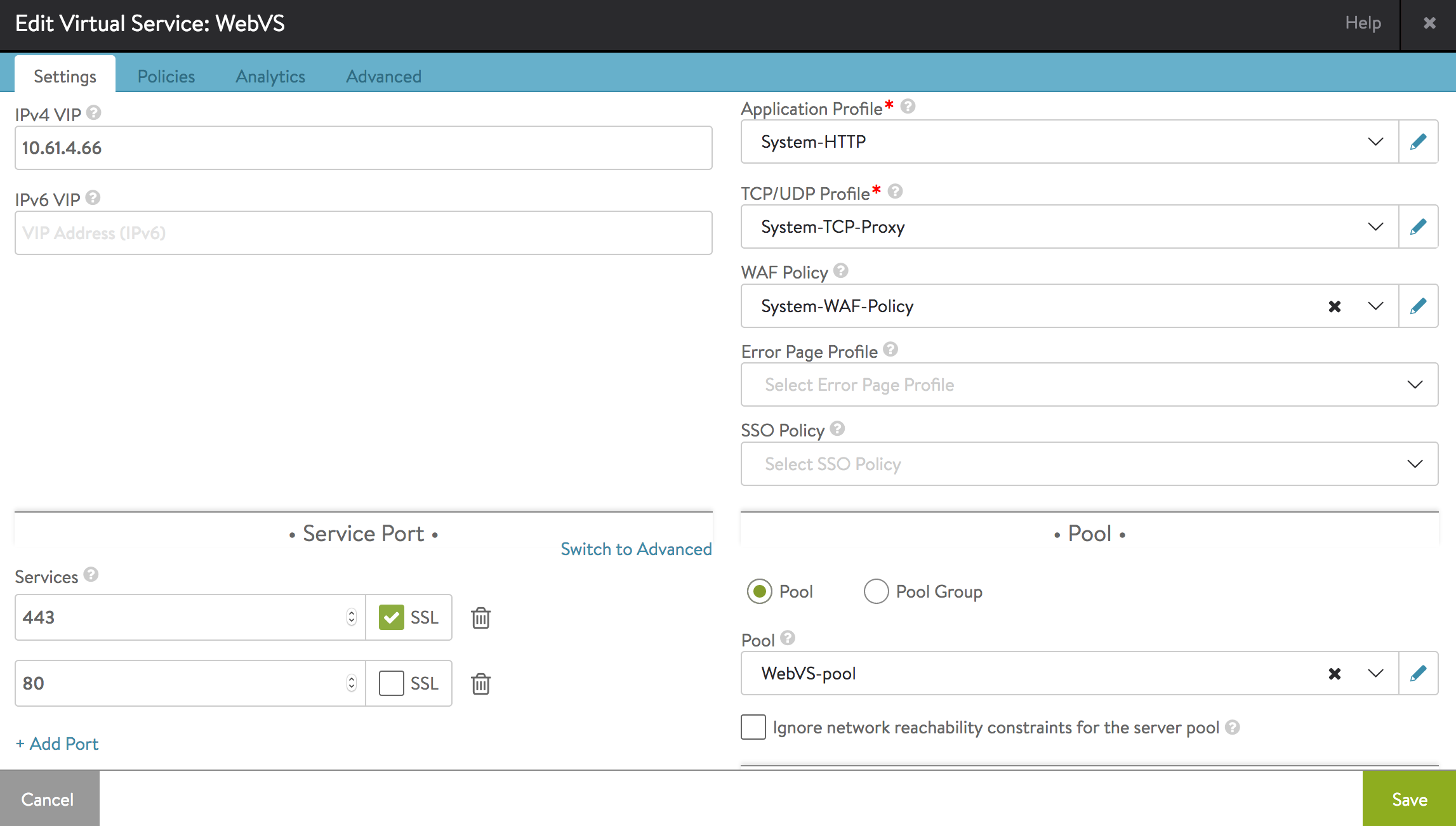 VMware Cloud on AWS with NSX: Avi Networks ADC for Load Balancing