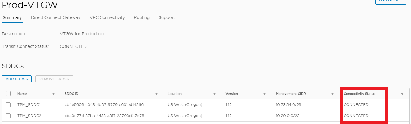 VMware Transit Connect - Simplifying Networking for VMC