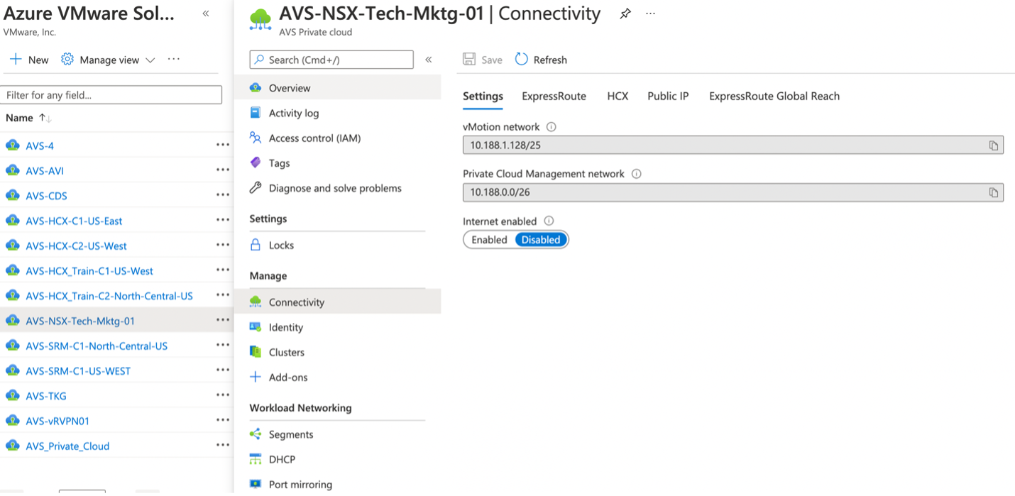 How to Publish AVS Workloads on the Internet | VMware