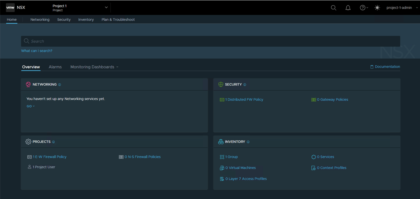 NSX Multi-Tenancy Journey - Network and Security Virtualization - VMware