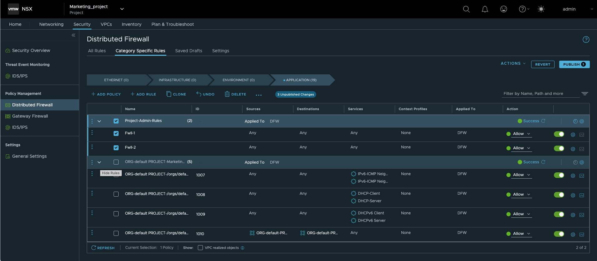 Self Service Consumption with Virtual Private Clouds Powered by NSX ...