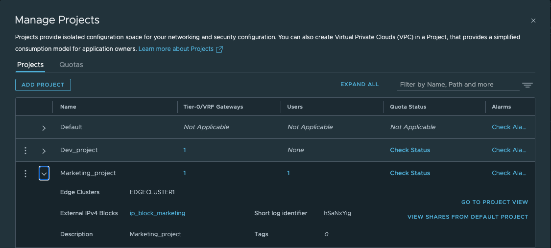 Self Service Consumption with Virtual Private Clouds Powered by NSX ...