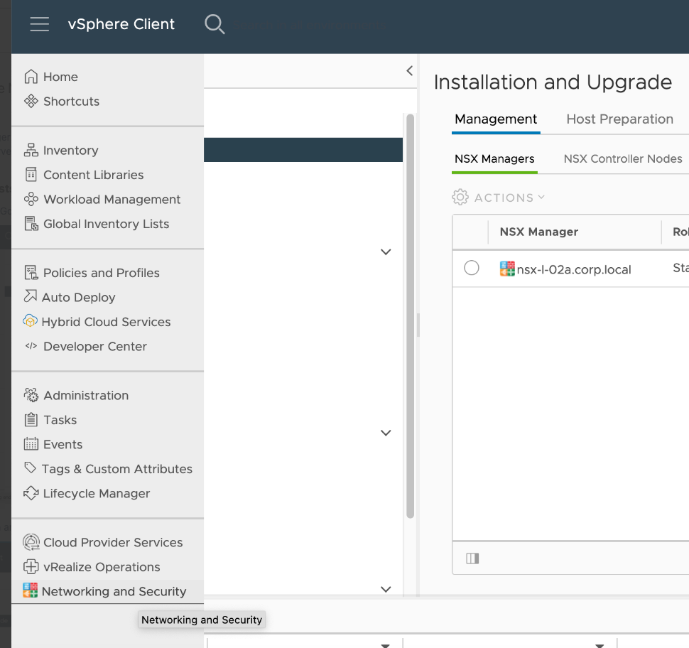 Nsx V2t Layer 2 Bridging With Nsx T Projects Network And Security