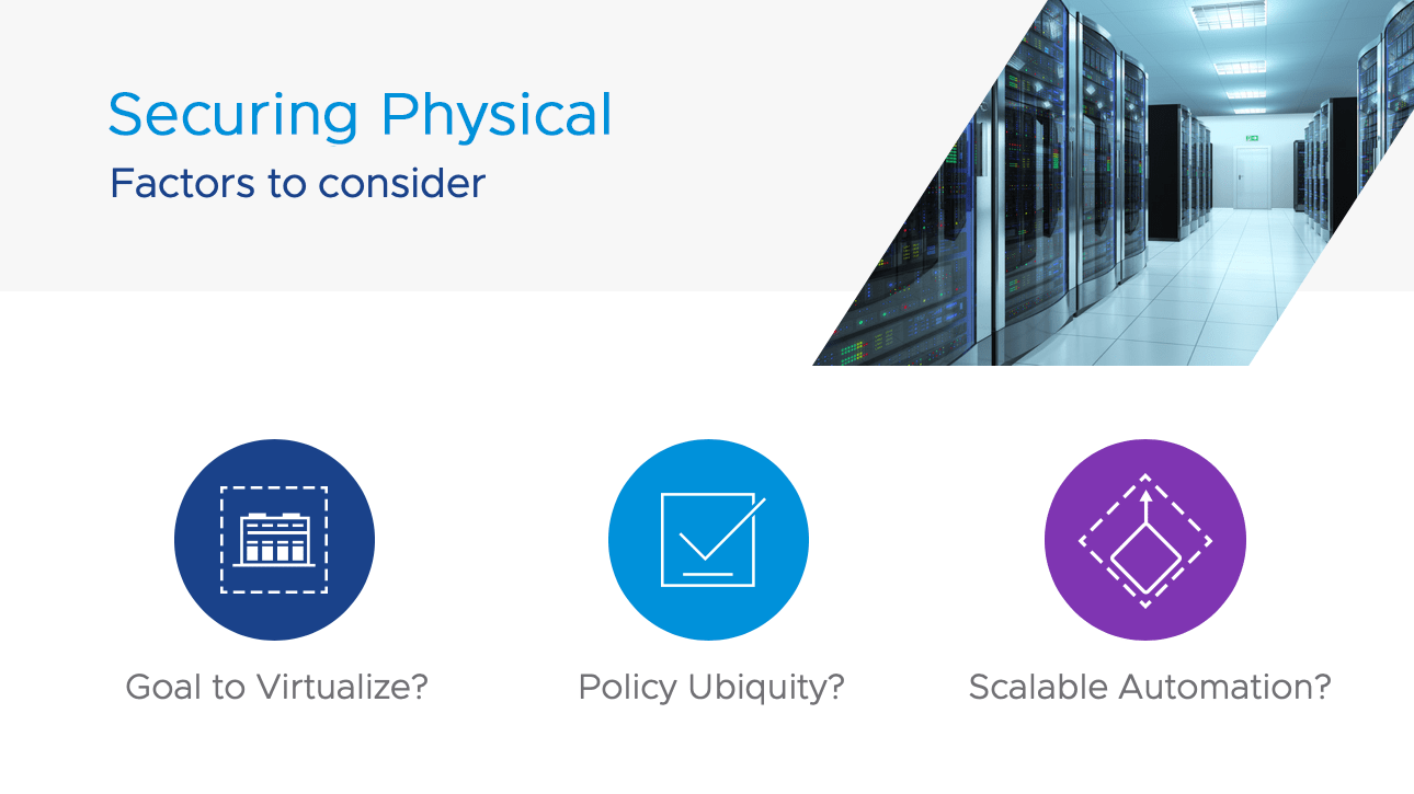 Secure Physical Servers with VMware NSX Data Center