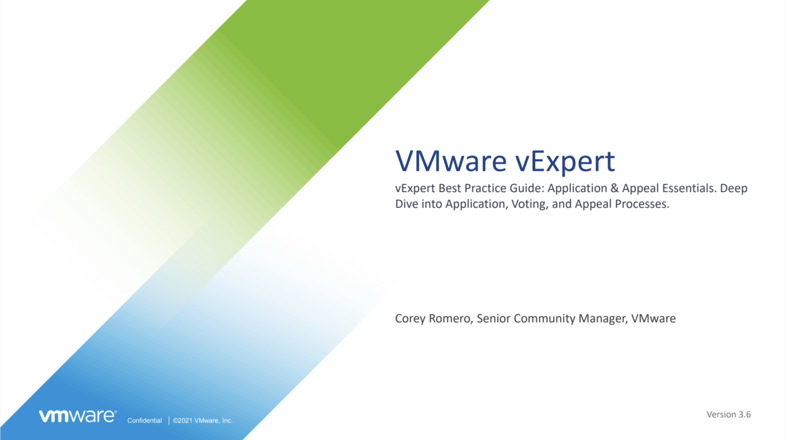 vExpert 2024: Application Support & Program Resources - VMware vExpert Blog