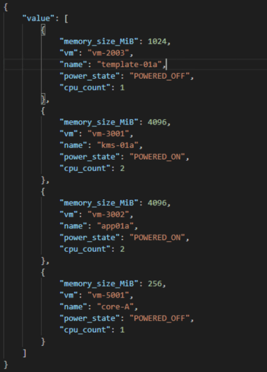 [TAM Blog] vSphere で REST API を使ってみよう！ - VMware Japan Blog