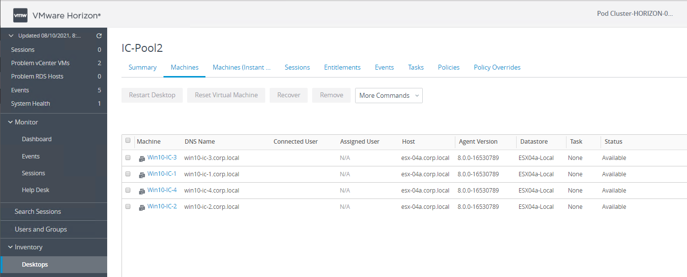 [TAM Blog] Horizon PowerCLI コマンドレット活用方法 （Part3） - VMware Japan Blog