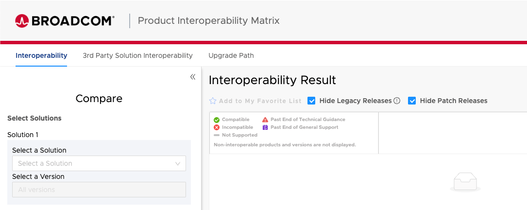 Broadcom サポートサイト利用ガイド - 互換性ガイド : Broadcom Compatibility Guide と ...
