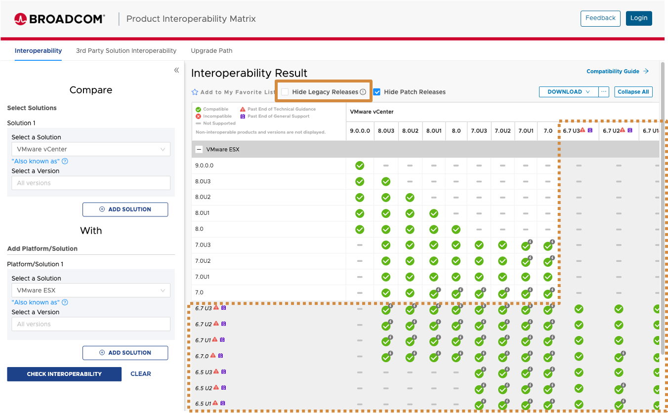 Broadcom サポートサイト利用ガイド - 互換性ガイド : Broadcom Compatibility Guide と ...