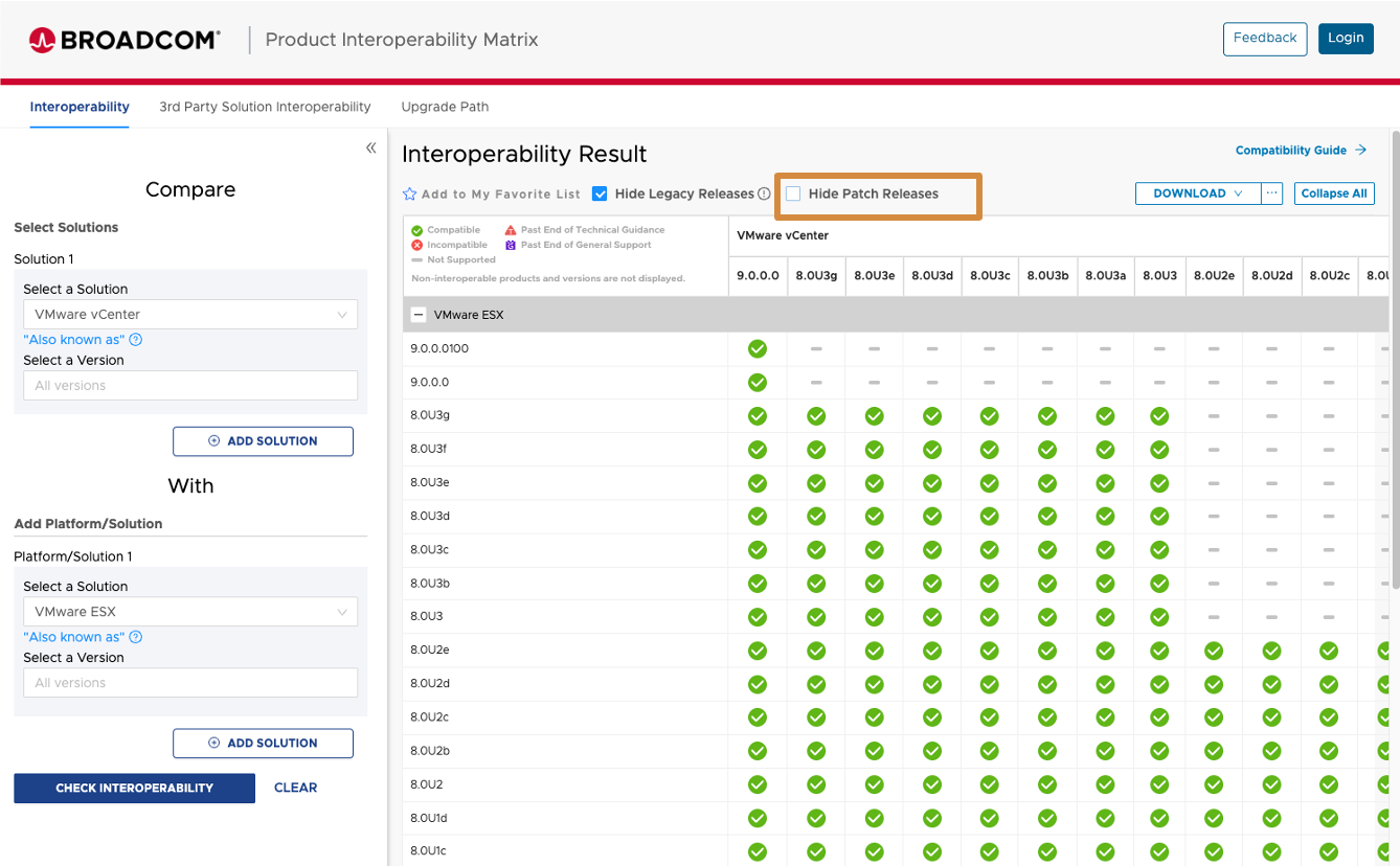 Broadcom サポートサイト利用ガイド - 互換性ガイド : Broadcom Compatibility Guide と ...