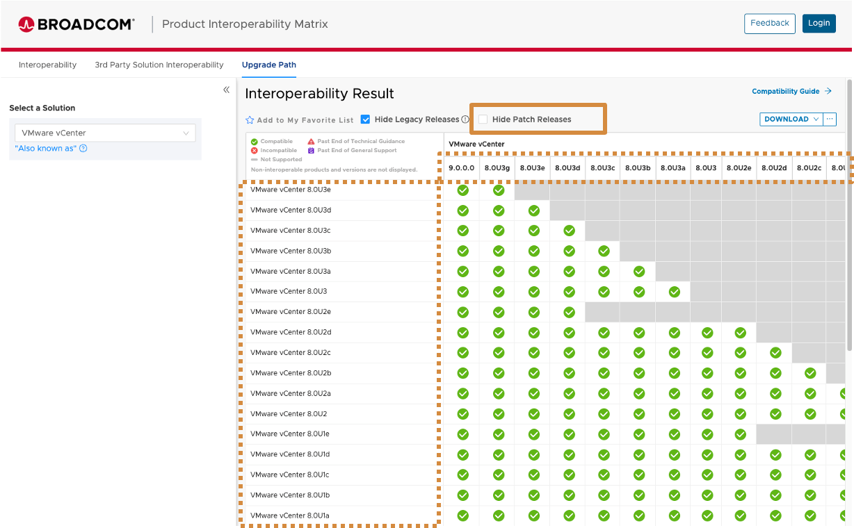Broadcom サポートサイト利用ガイド - 互換性ガイド : Broadcom Compatibility Guide と Interoperability Matrix の確認方法 ...