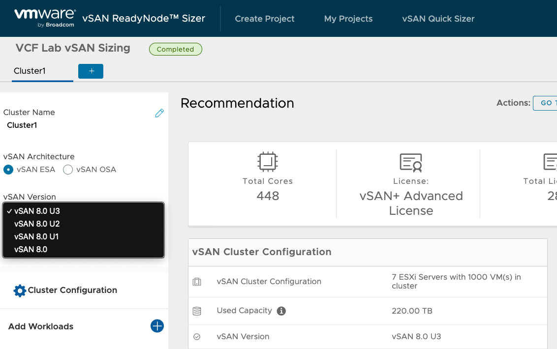 vSAN ReadyNode の選び方と構成のカスタマイズ - Broadcom サポートサイト利用ガイド - VMware Japan Blog