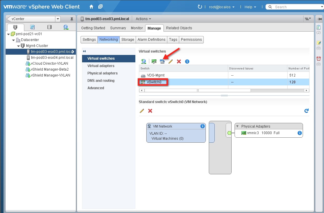 Where is the virtual adapter migrating option in Next Generation Client ...
