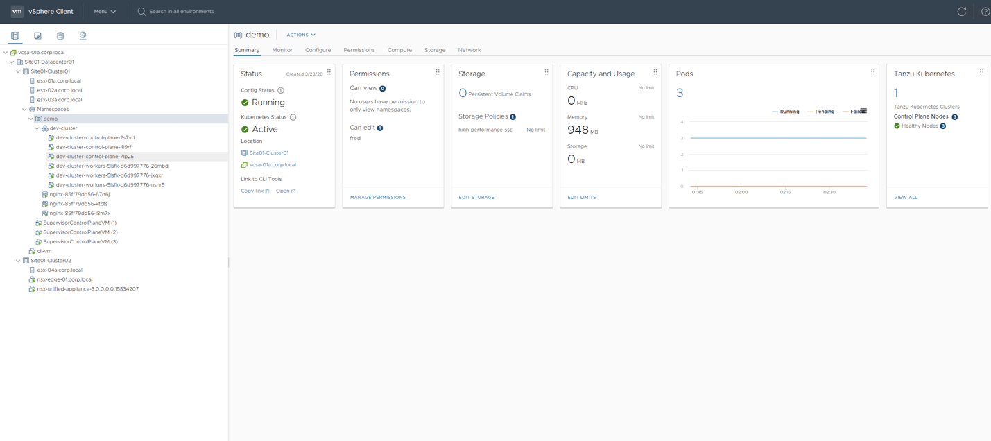 vSphere 7 - Introduction to Tanzu Kubernetes Grid Clusters - VMware ...