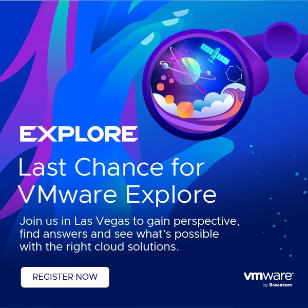 Don’t Miss Out on VMware Explore 2024 Activities on the Showfloor ...