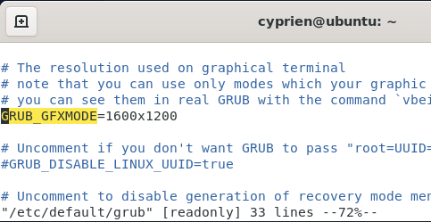 Setting virtual screen resolution for ESXi Arm VMs - Arm at VMware
