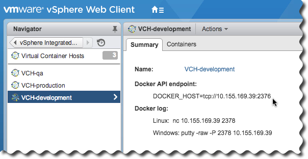 vSphere Integrated Containers テクノロジー ウォークスルー - VMware Japan Blog